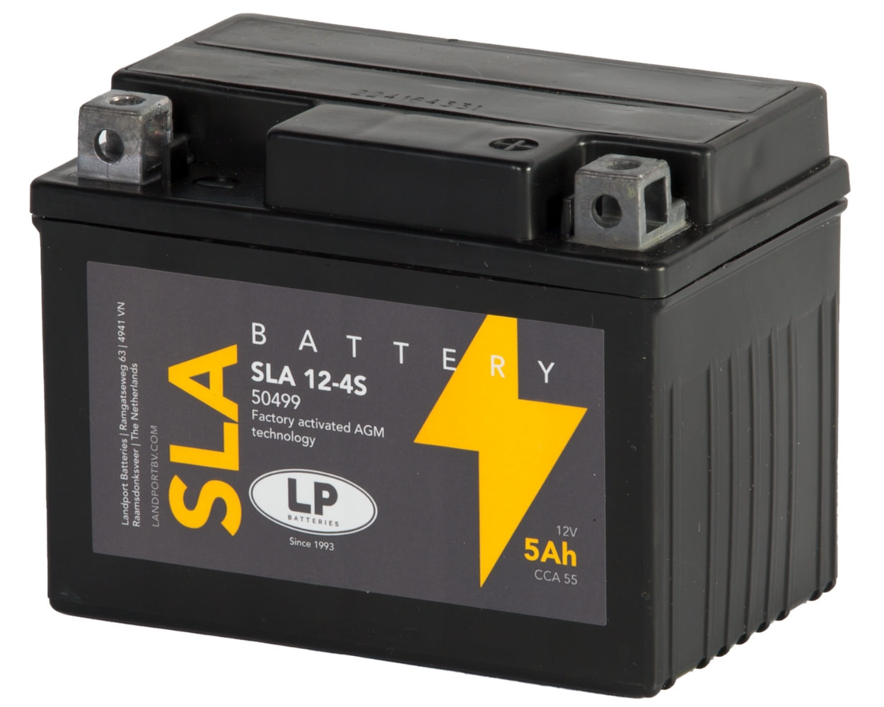 MB SLA 12-4S Batterie LANDPORT SLA 12-4S 12V 5Ah kompatibel f...