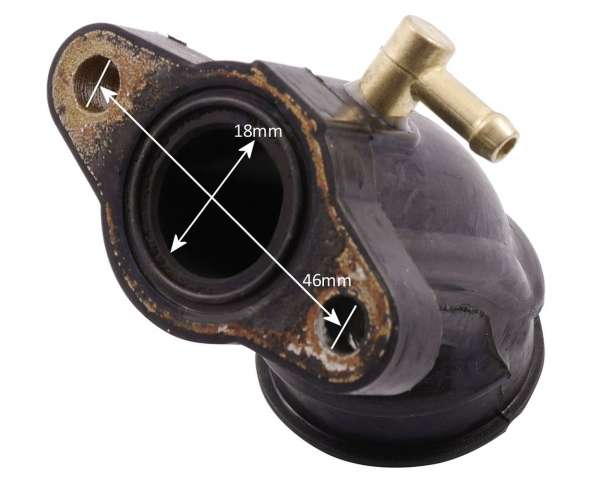 4080238 Ansaugstutzen passend Vespa LX,Piaggio Liberty,ZIP,Fl...