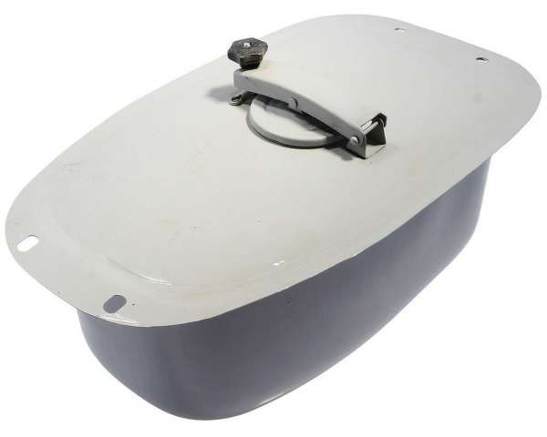 05141030 Benzintank UNI AUTO Metall grau kompatibel für Vesp...