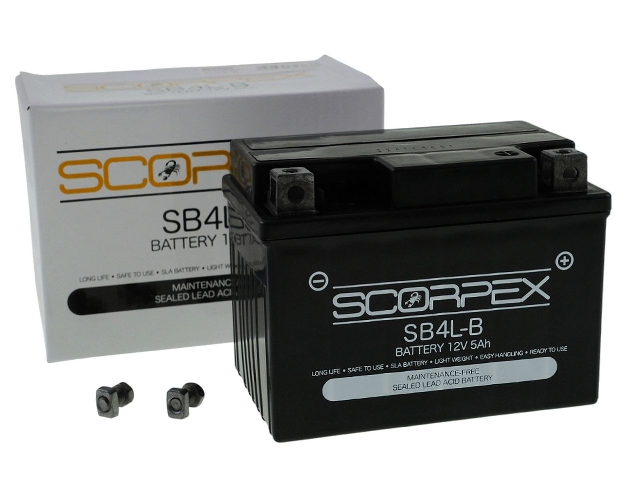8500695 Batterie SCORPEX SLA SB4L-B 5Ah 112x70x85mm kompatibe...