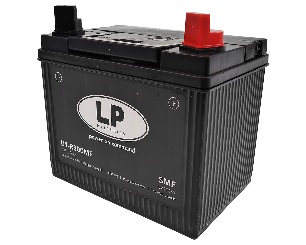 LB U1-R300MF Batterie LANDPORT U1-R300MF SMF 12V 24Ah 196x132...