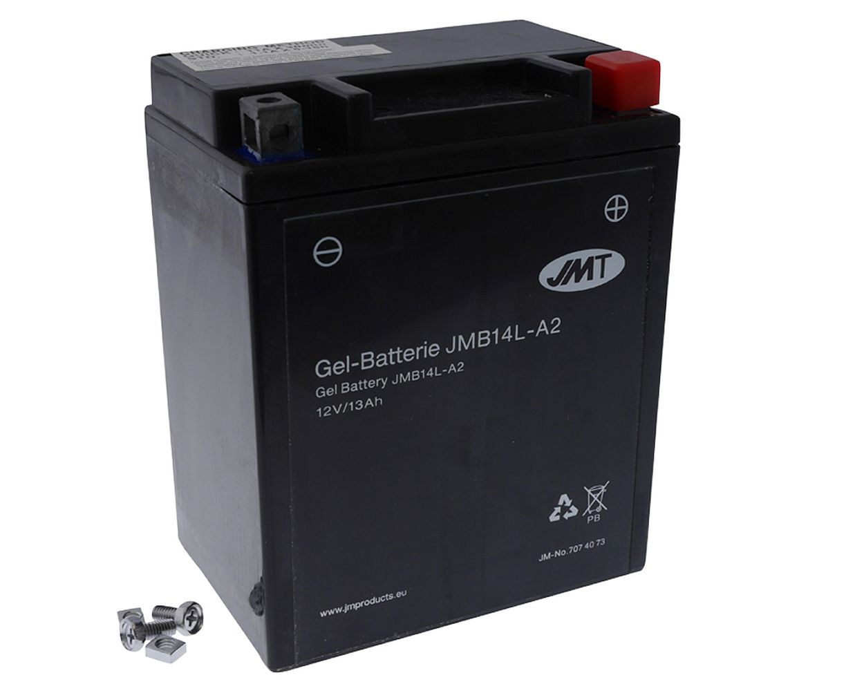 707.40.73 Batterie 12V 13Ah JMT Gel YB14L-A2 / 12N14-3A